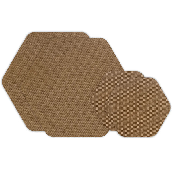 Patches Adesivos Gear Aid em Formato Hexagonal Ø 6,35 cm e Ø 3,8 cm pa ...